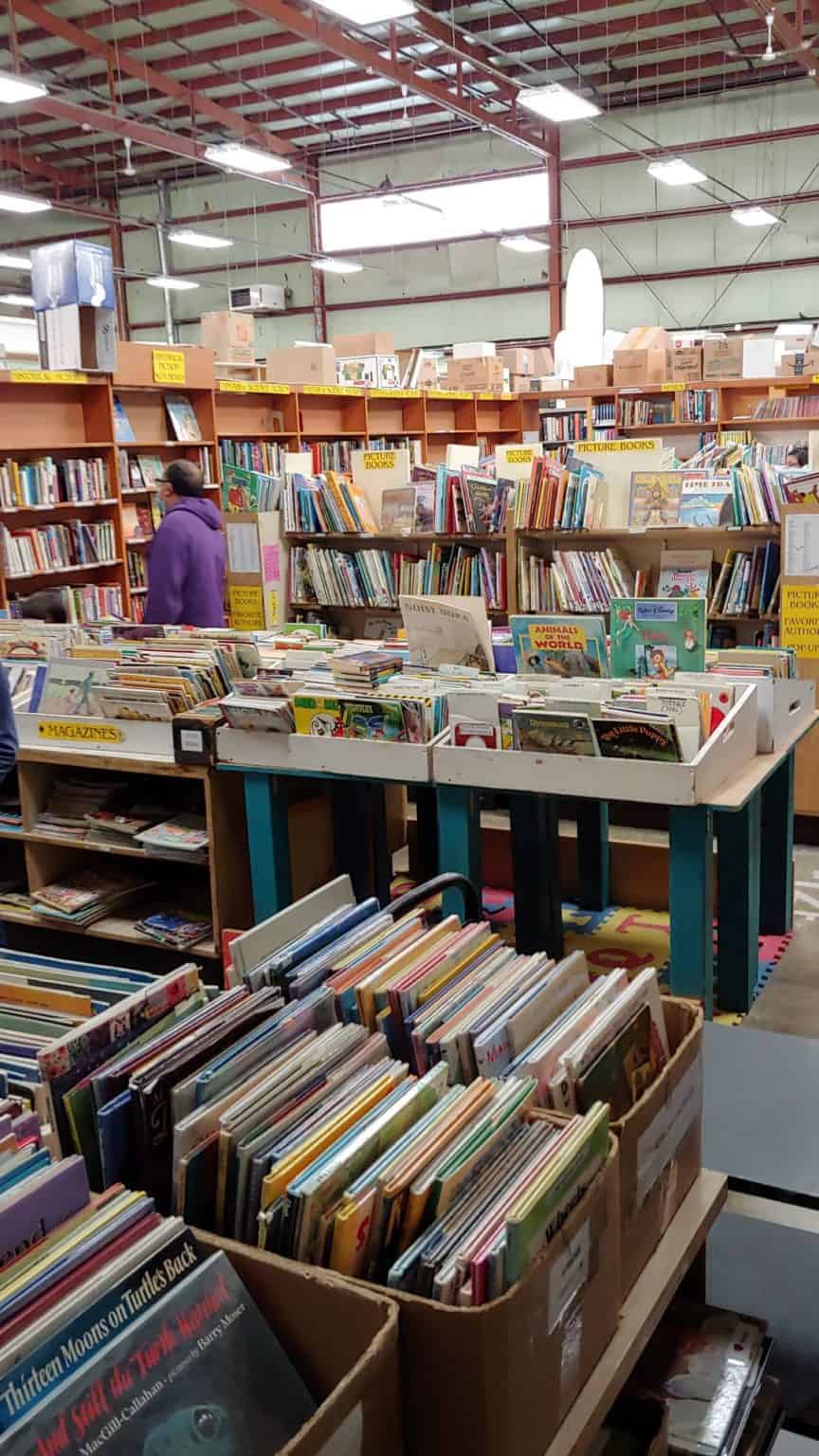 Inside the Friends of the Library Book Sale in Ithaca, NY - Finger ...