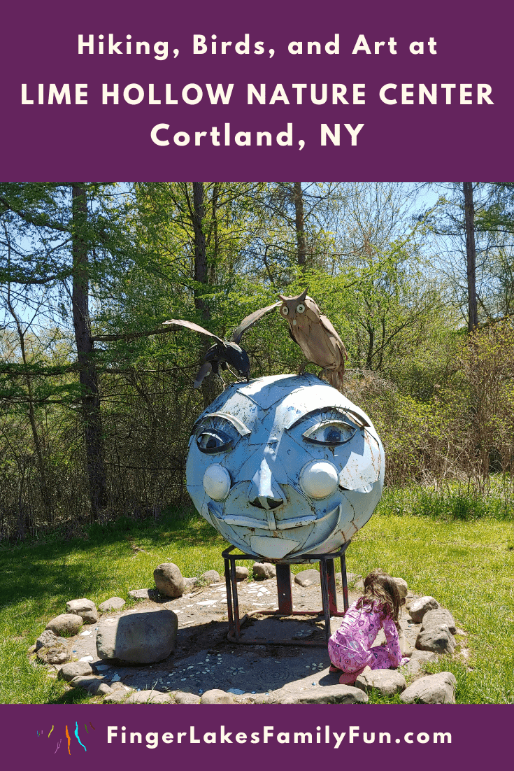 Hiking, Art, and Birds at Lime Hollow Nature Center in Cortland, NY ...